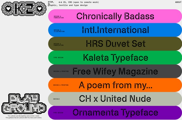 Readymag Websites of the Year 2025