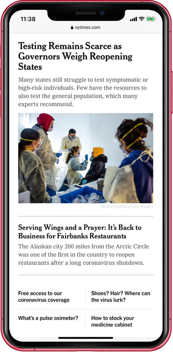 Readymag templates: Read Me: Magazine