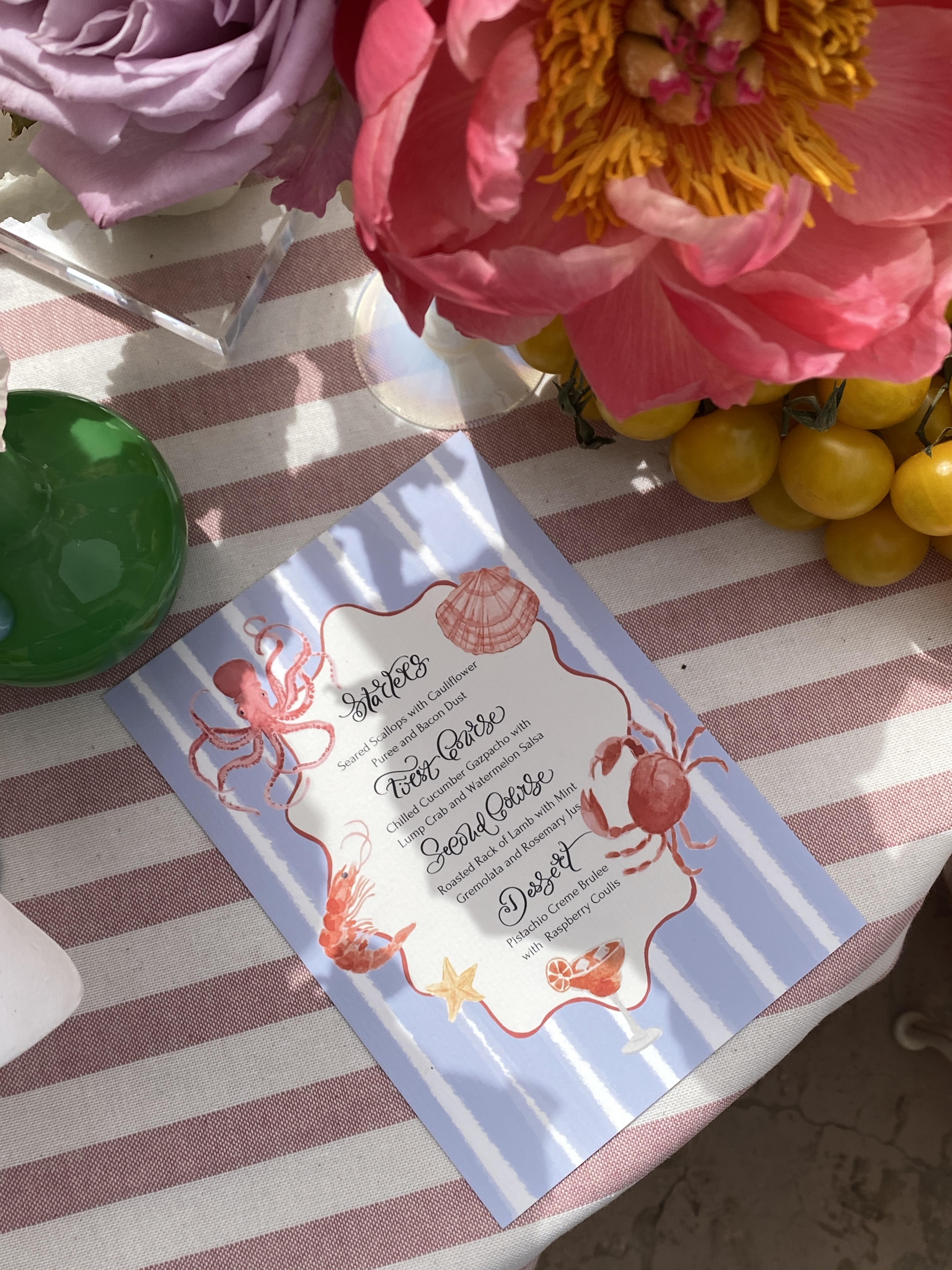 Combining a modern calligraphy script with cute scribbes for a trendy ...