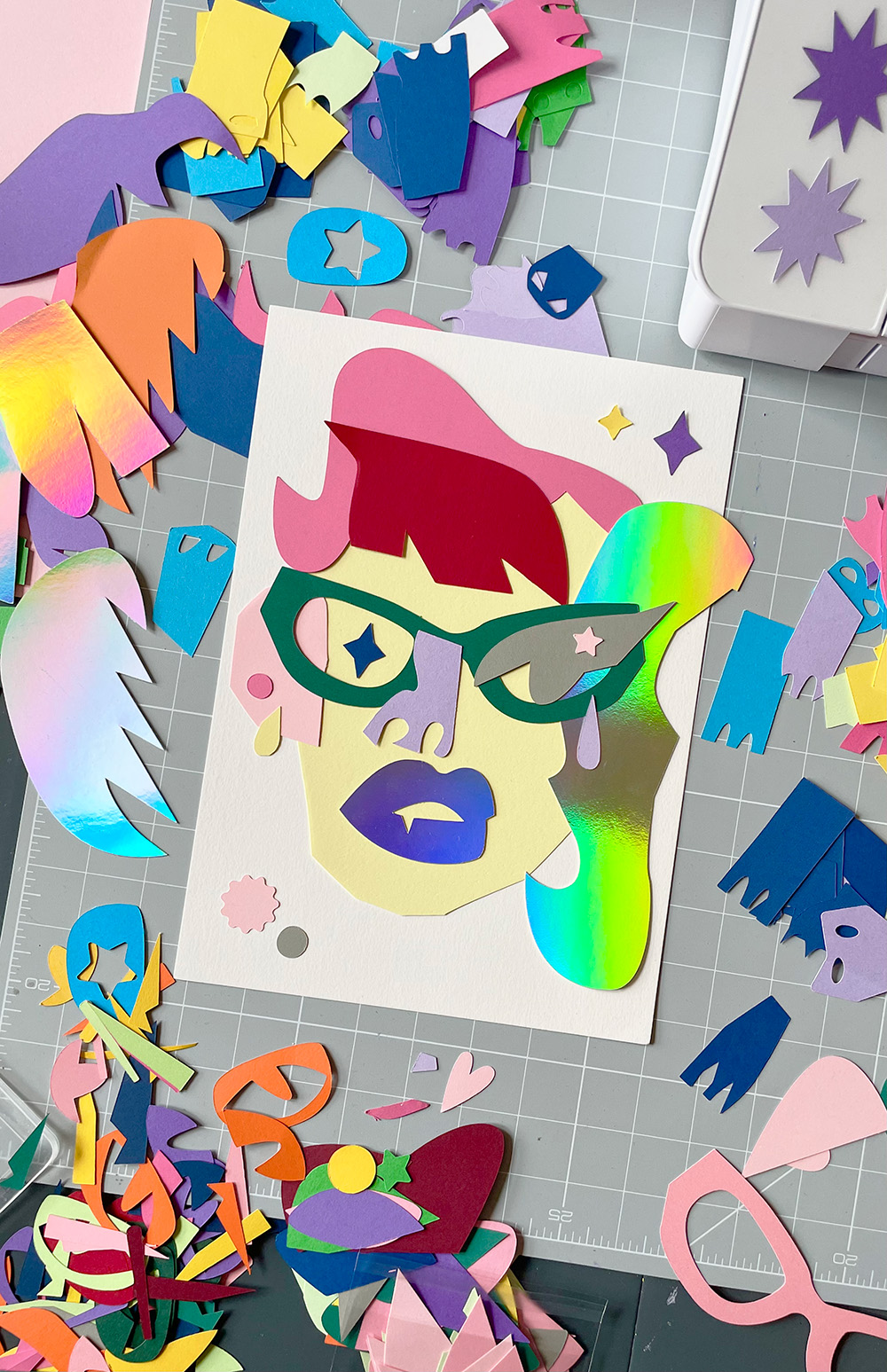 Polina Belenchuk – collage artist based in London