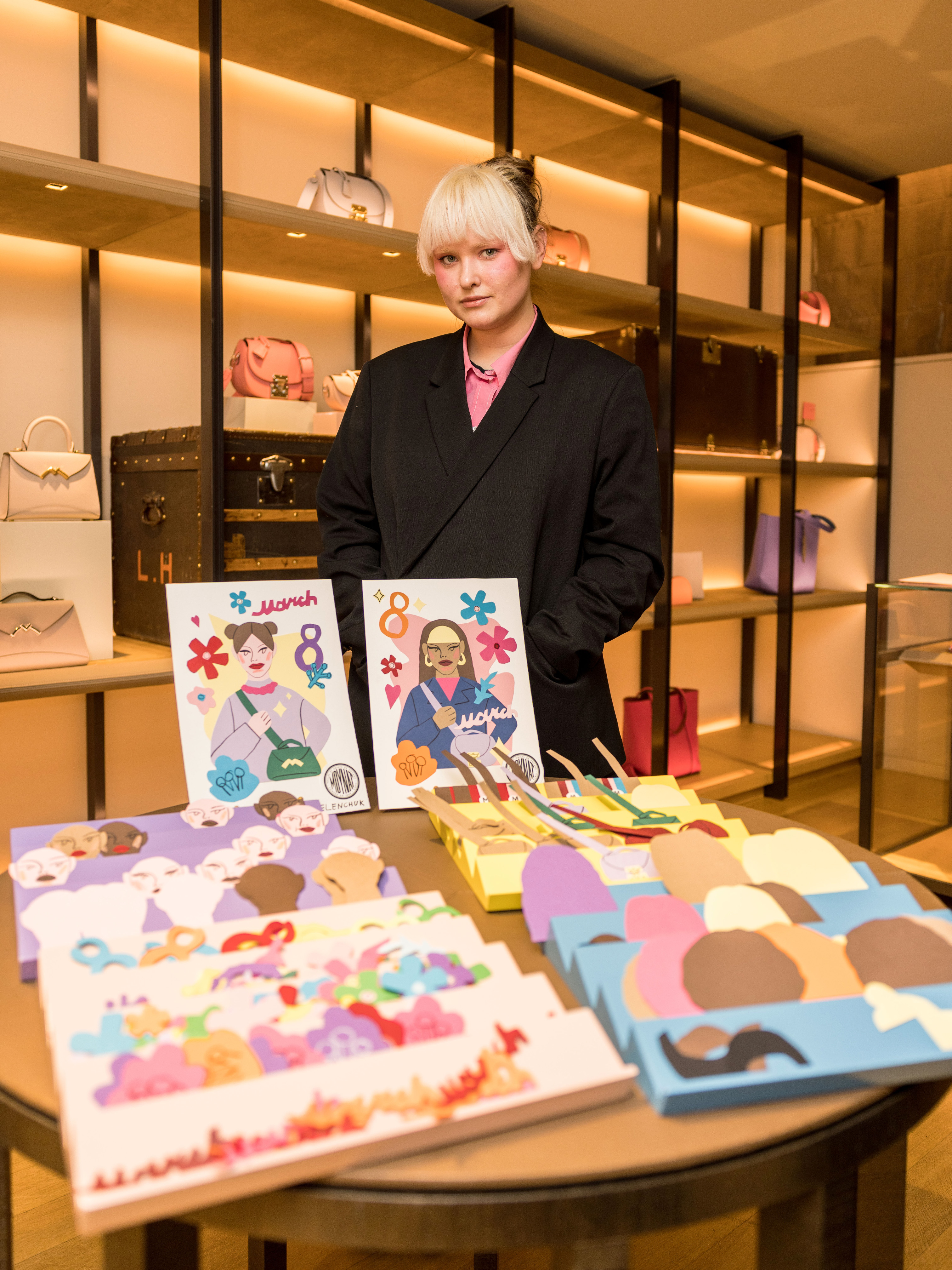 Polina Belenchuk – collage artist based in London