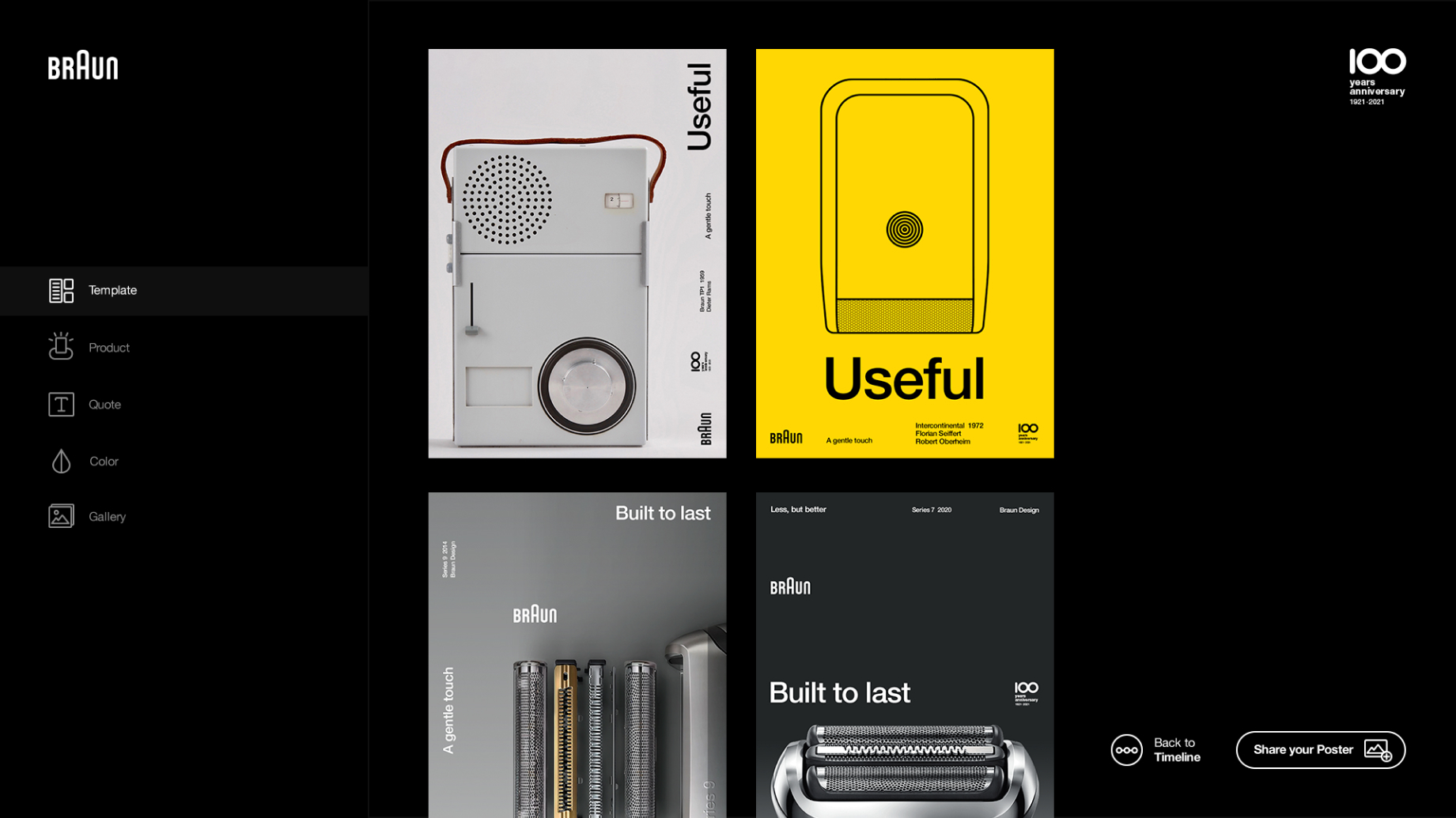 Braun 100 years