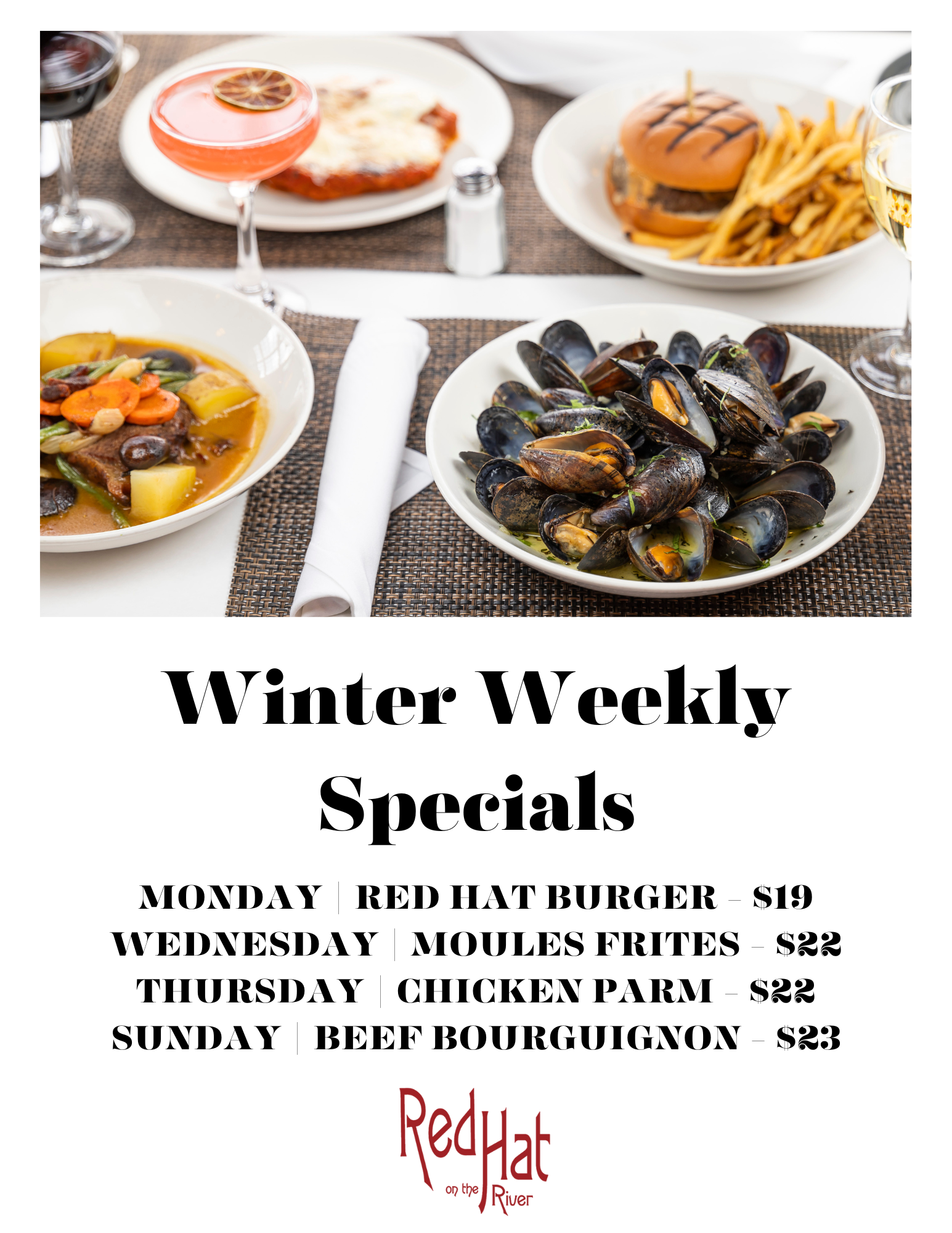 Red Hat on the River