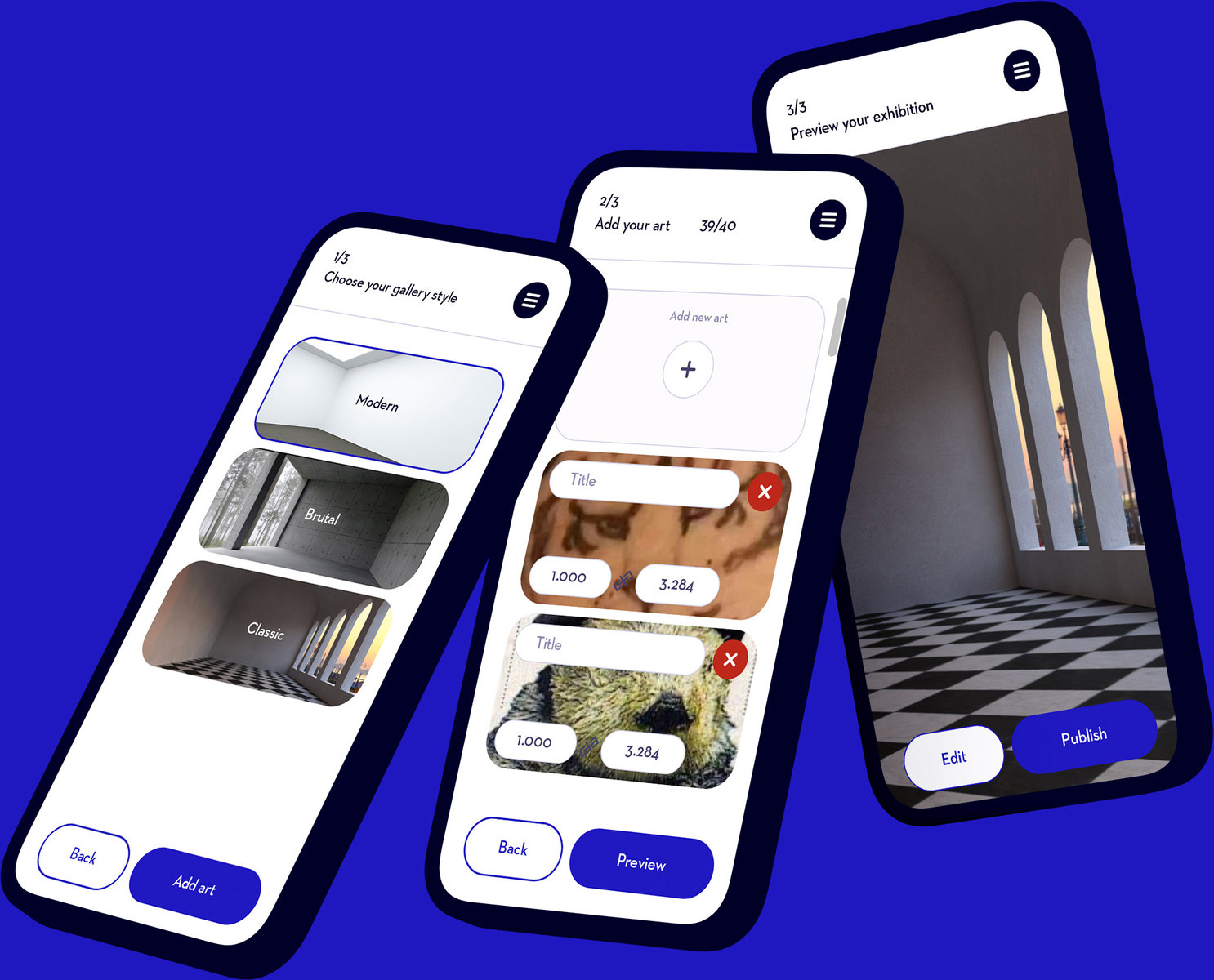 Virtual Art Gallery — For Artists