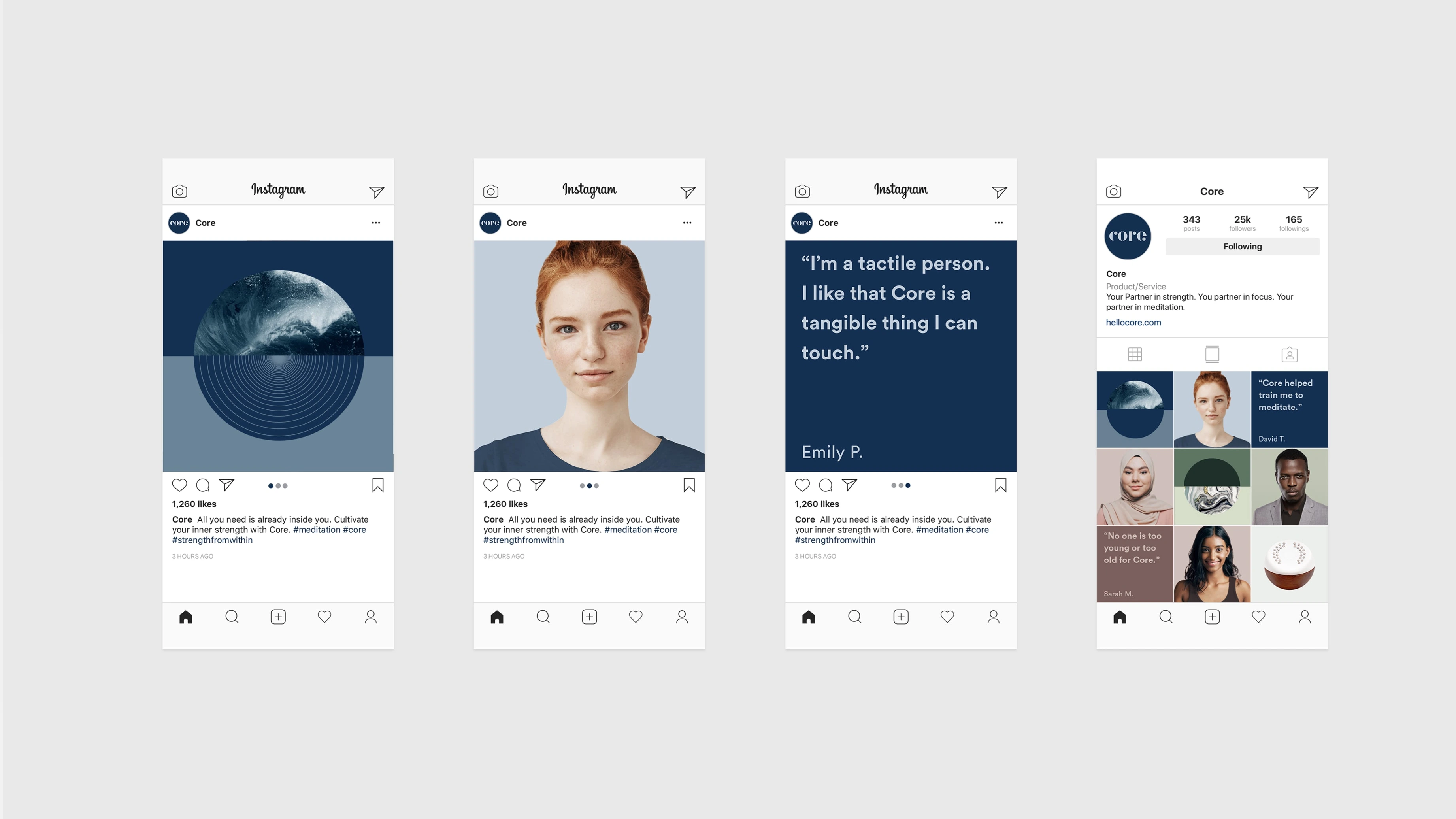 Fen Fen Chen - Core Wellness - Brand Identity