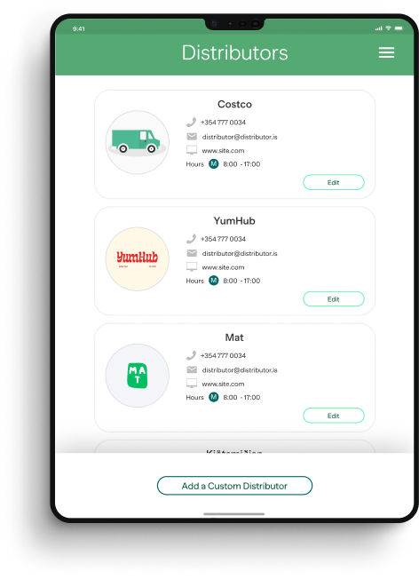 GreenBytes Kitchen Management Software - Streamline Your Operations