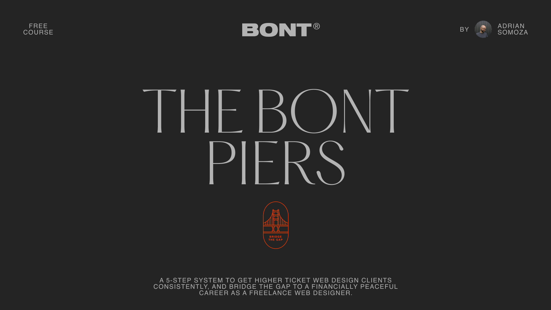 BONT® - Freelance Web Design Academy - V1