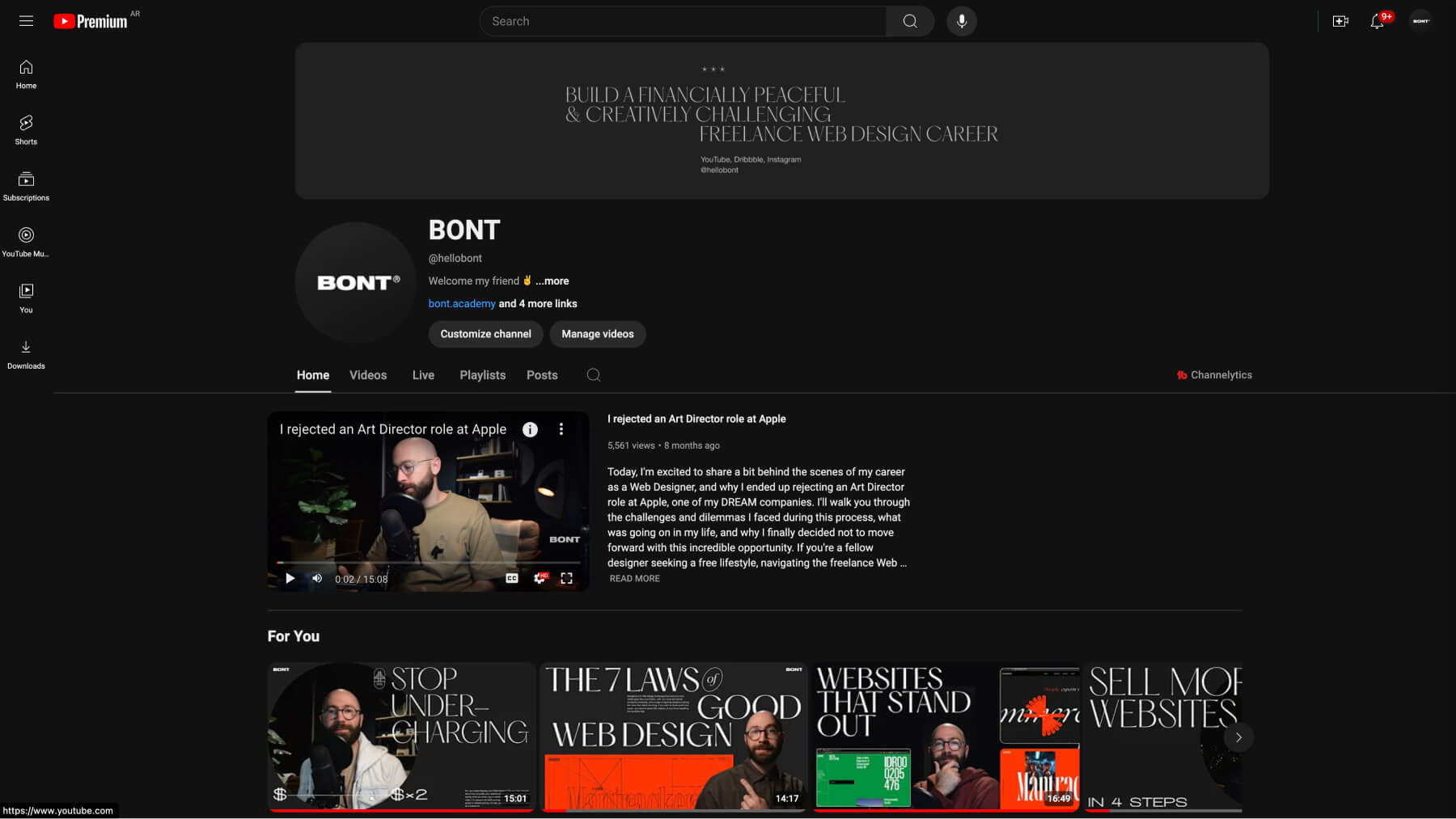 BONT® - Freelance Web Design Academy - V1