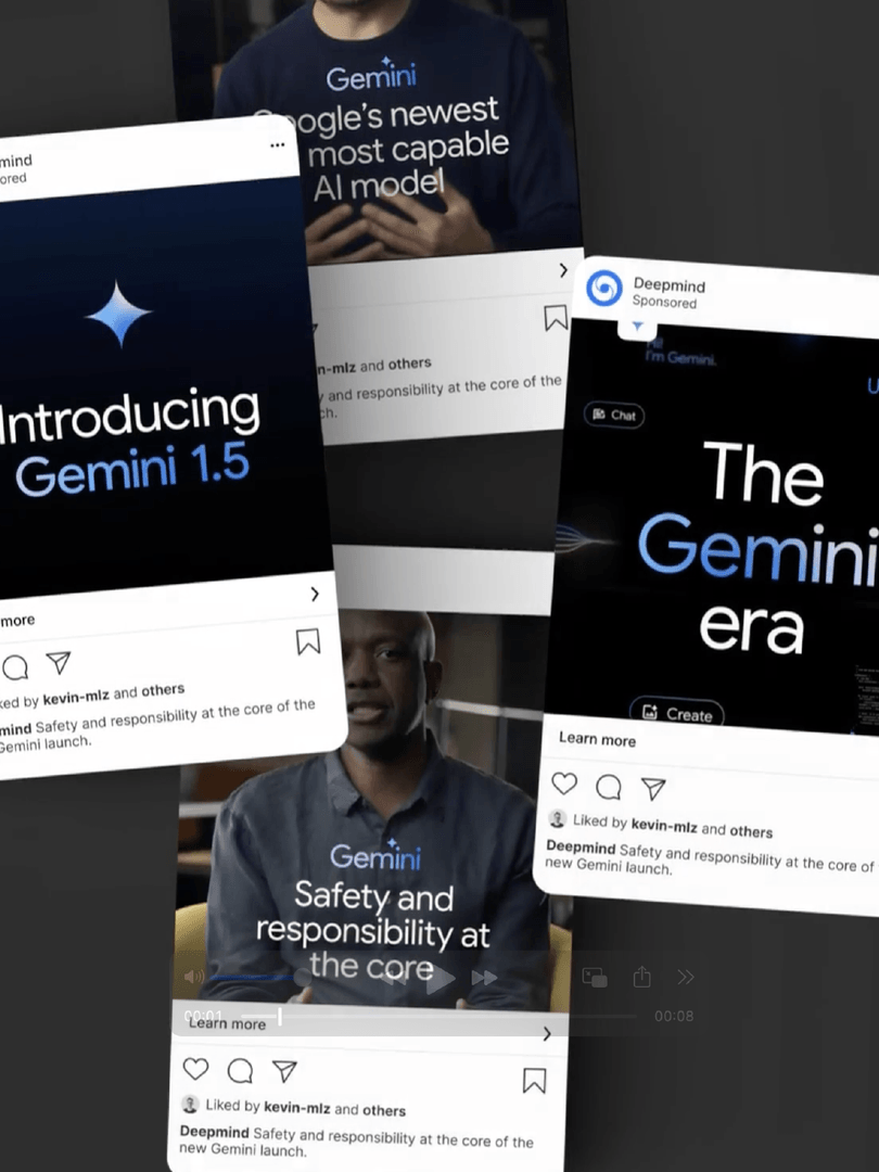 Brand Identity Design for Google Gemini AI - Strohl, Inc. San Francisco