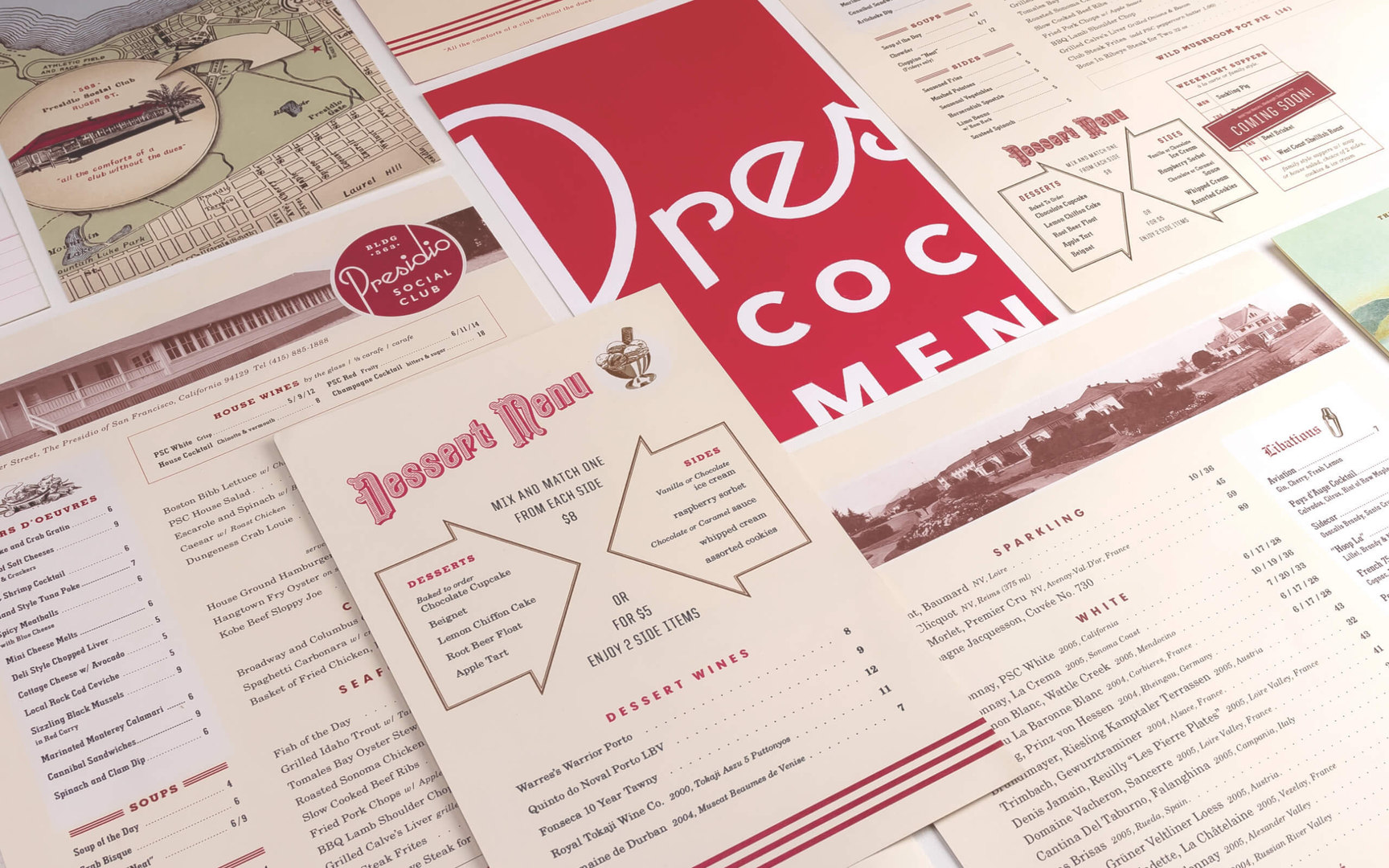 Brand and Graphic Design for Restaurant and Hospitality from James ...