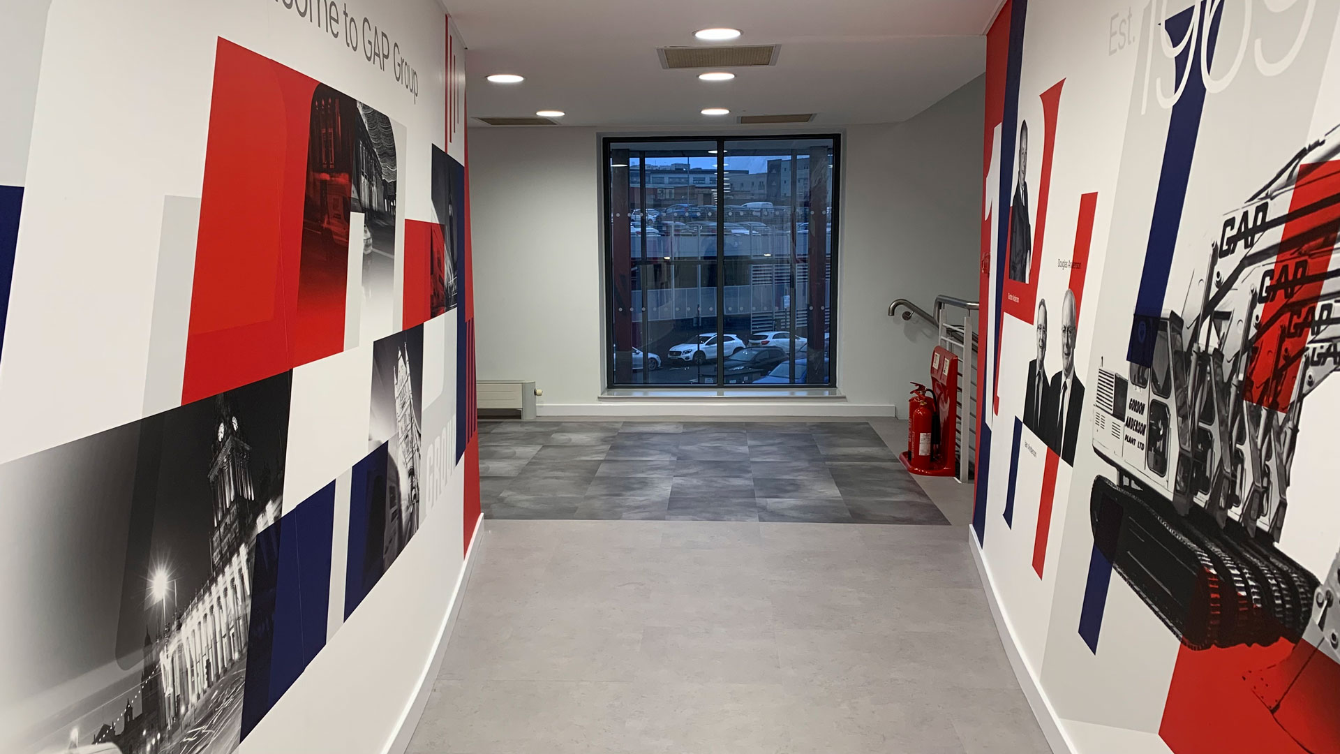 Gordon Anderson Plant: Interior Graphics & Print Design
