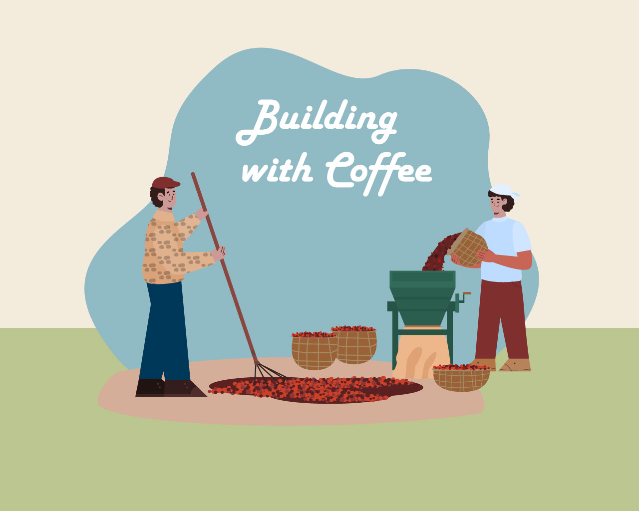 Building the Future with Coffee by Nibu Studio