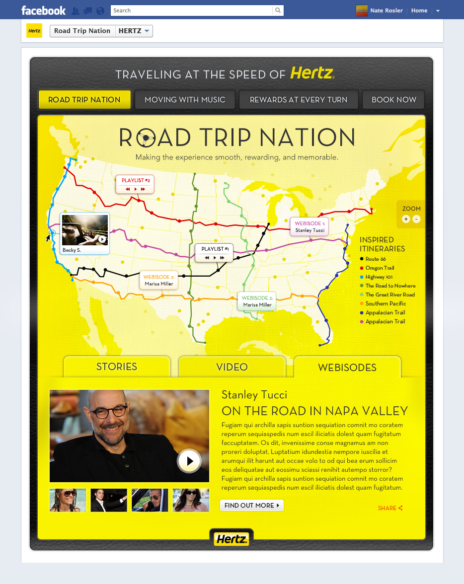 Road Trip Nation Concept