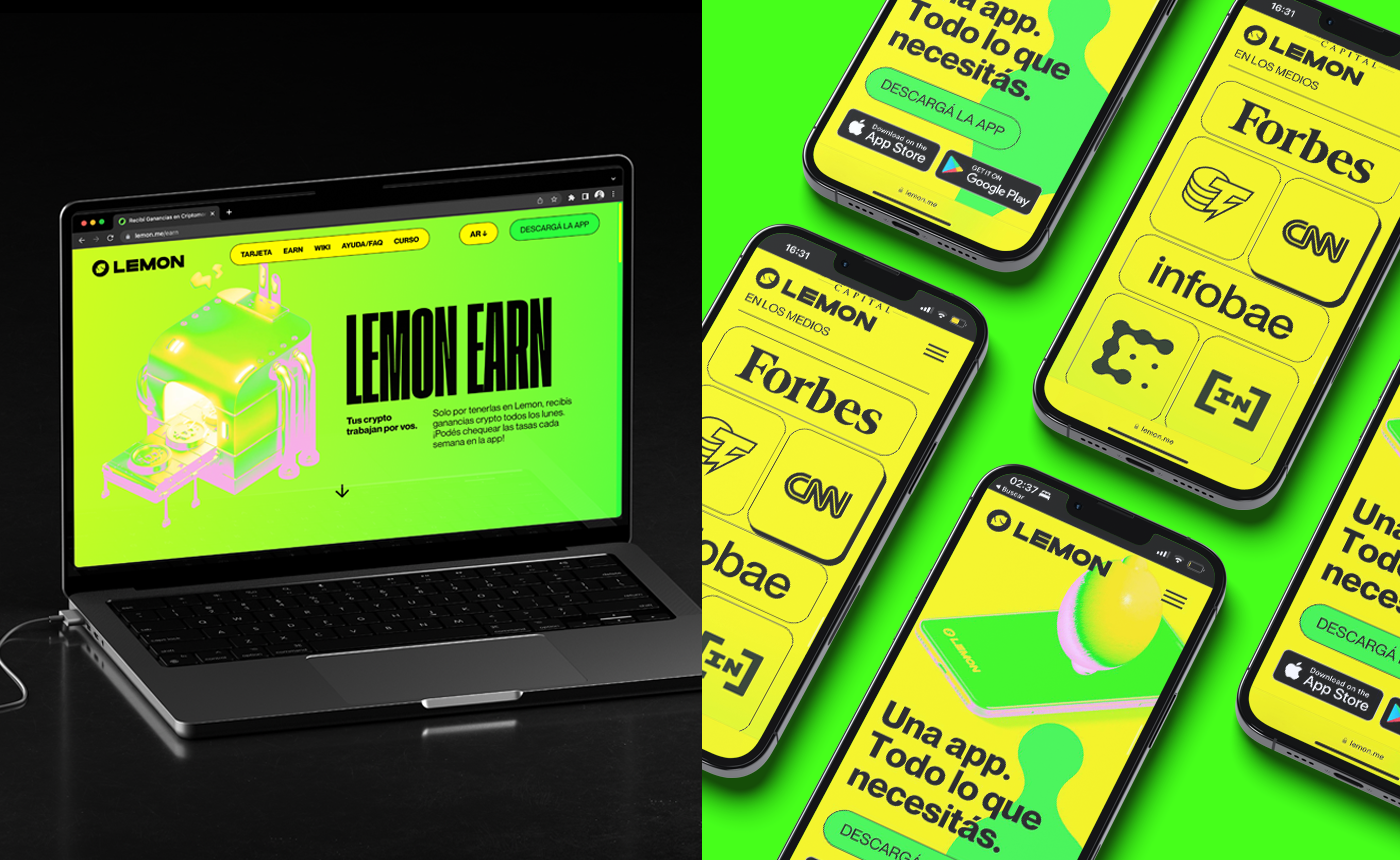 Lemon Cash Branding