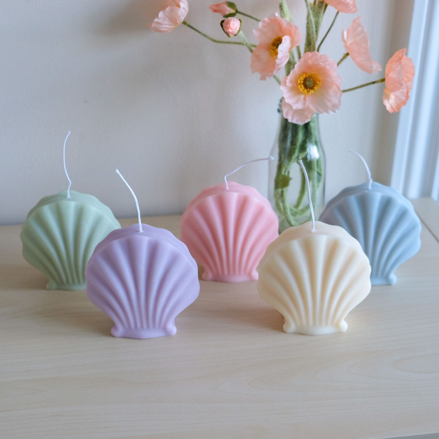 Scallop Candle