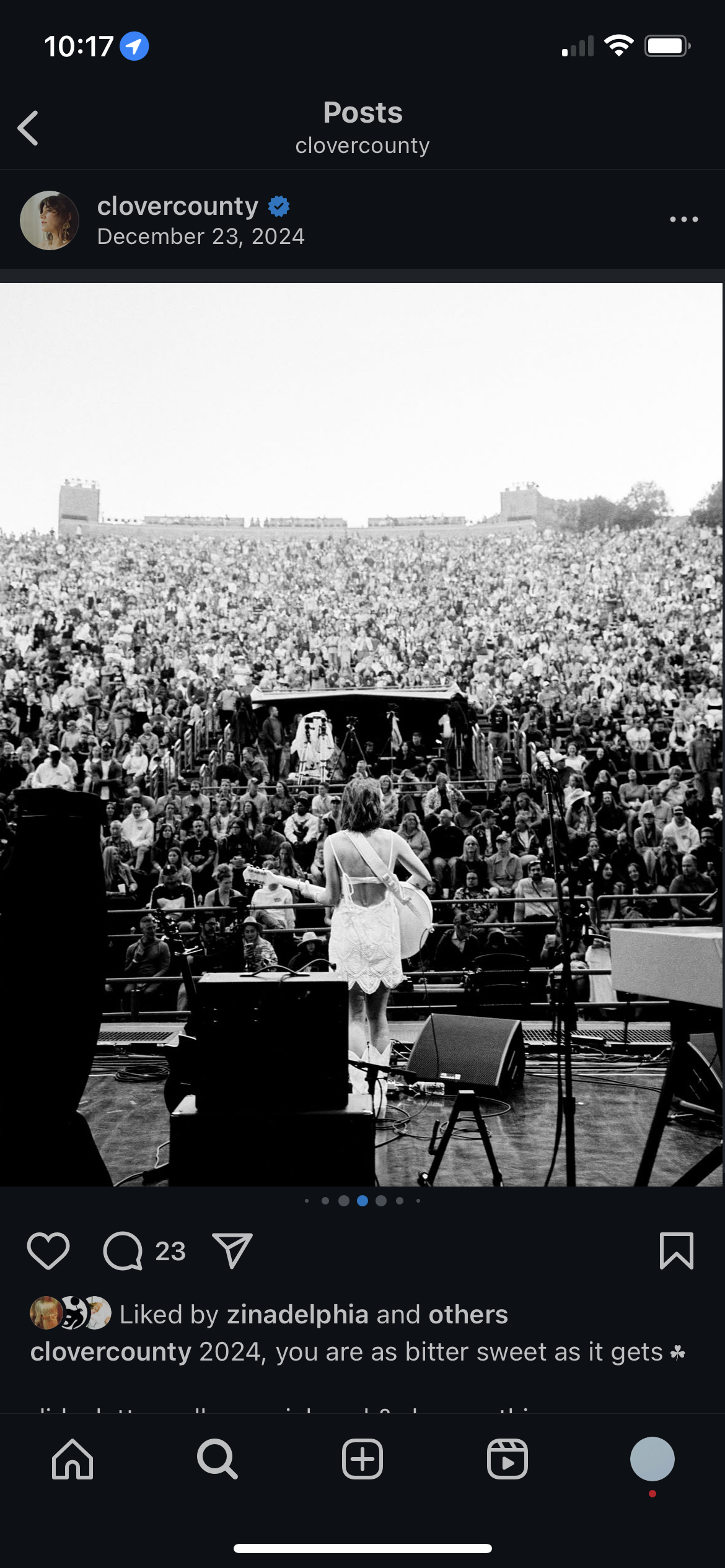 CLOVER COUNTY — tour