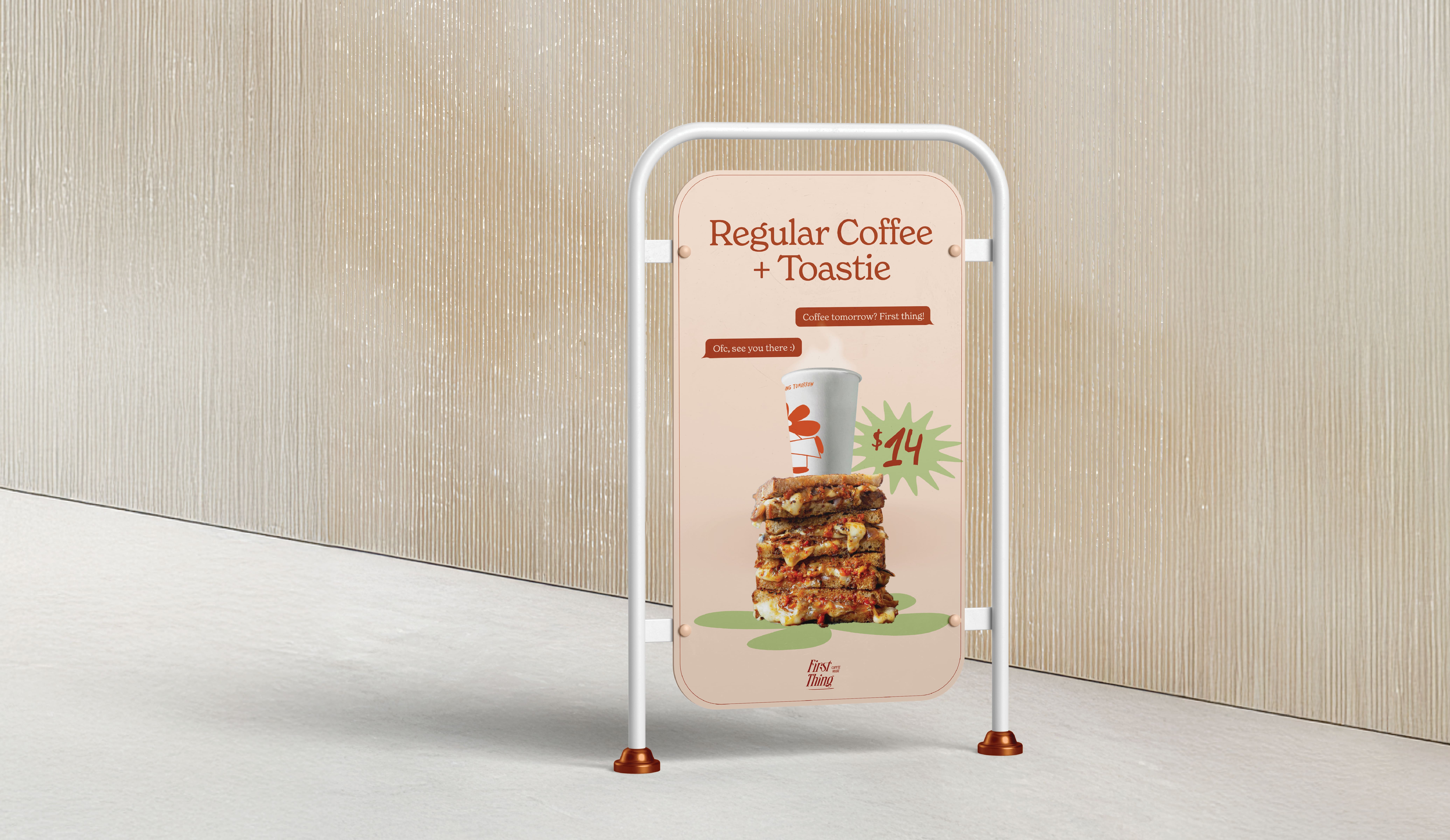 First Thing Coffee House Branding Project