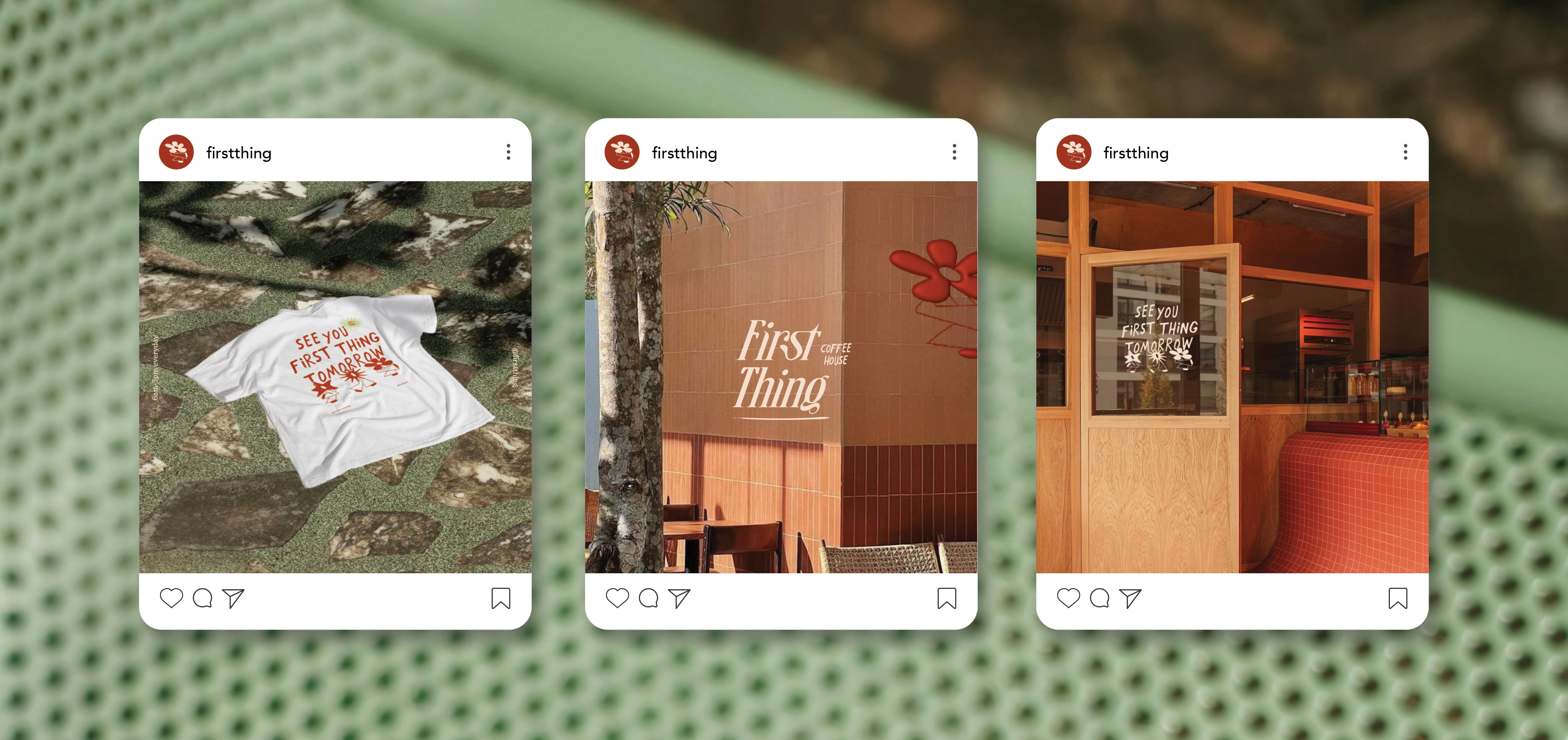 First Thing Coffee House Branding Project