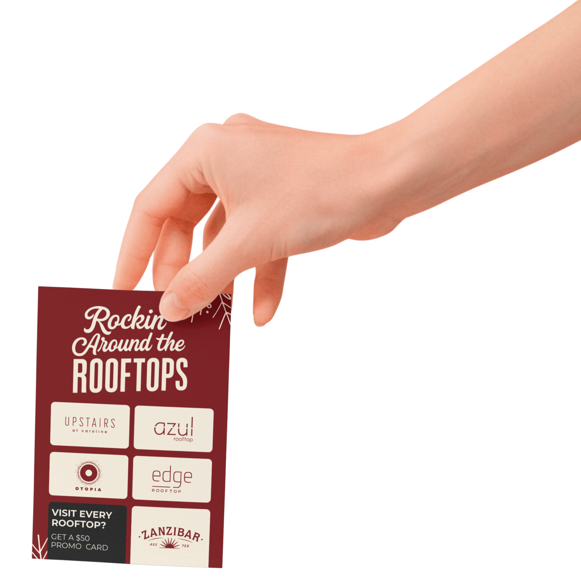 Rockin' Around the Rooftops — Punch Cards